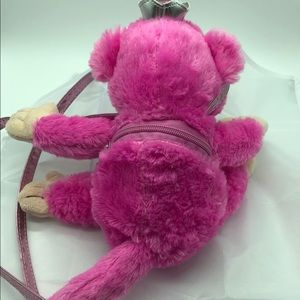 Poochie & Co. | Accessories | Poochie Co Pink Plush Monkey Princess ...